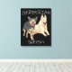 Gerberian Shepsky Siberian Husky German Shepherd Canvas Print | Zazzle