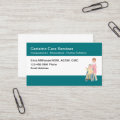 Geriatric Care Management Theme Business Cards | Zazzle