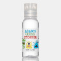 Germ stopper with cute bacteria kids party favor hand sanitizer | Zazzle