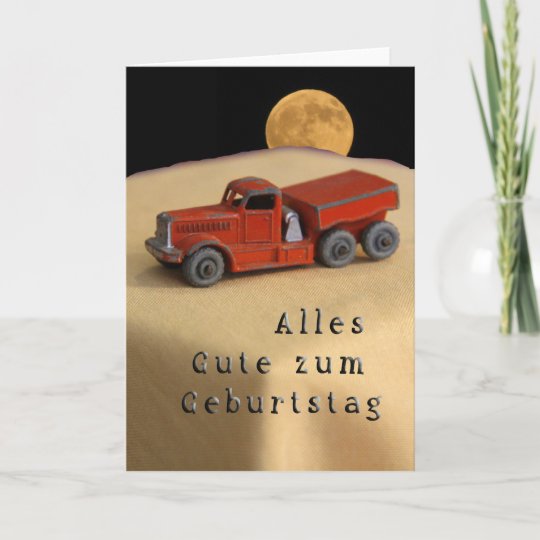 German Birthday Card | Zazzle.com
