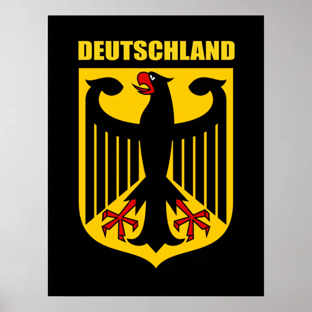 German Coat of Arms Poster | Zazzle