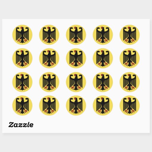 German Eagle Emblem Sticker | Zazzle