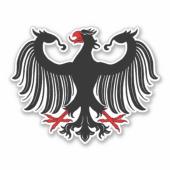 German Eagle Sticker | Zazzle