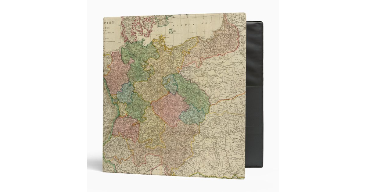 German Empire Map Binder | Zazzle
