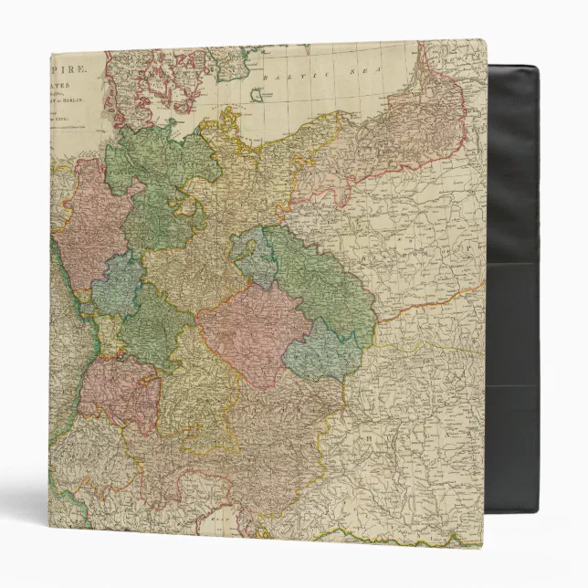 German Empire Map Binder | Zazzle