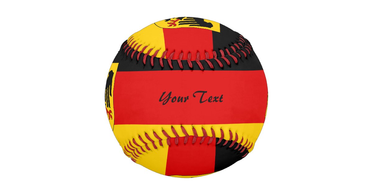 German flag baseball | Zazzle