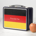 German Flag Black Red Gold Deutsche Flagge Metal Lunch Box | Zazzle
