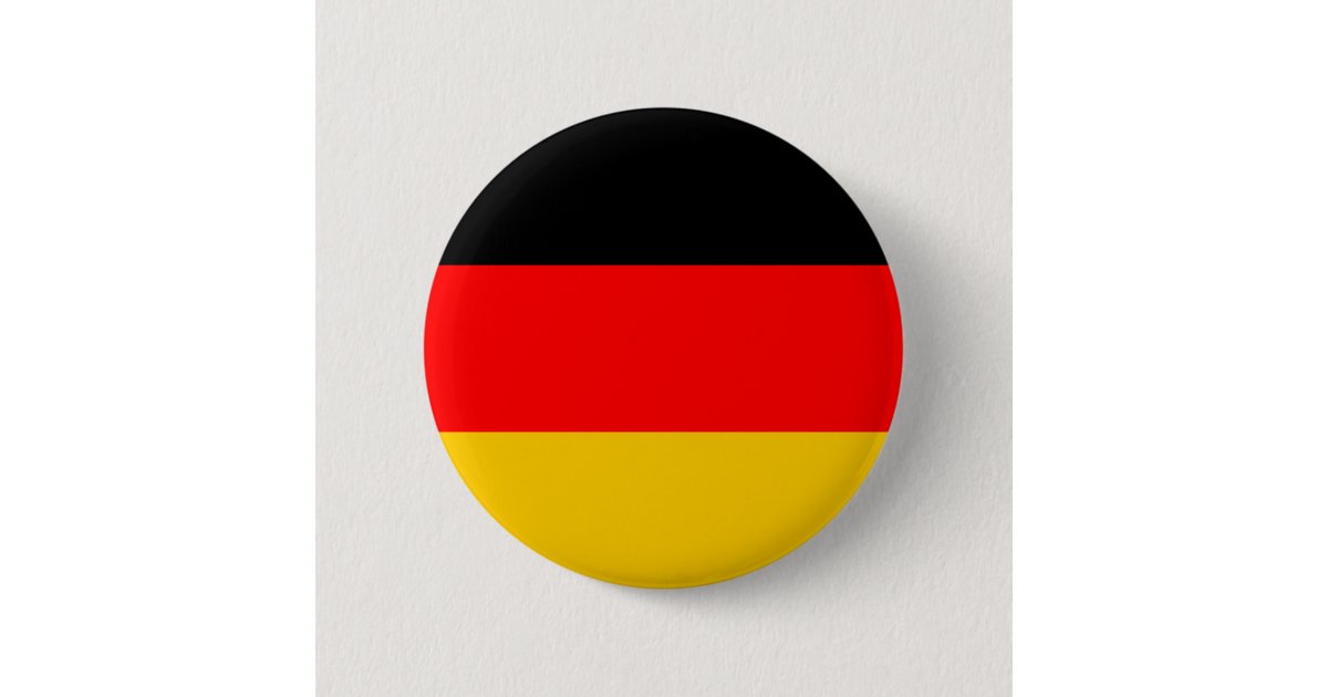 German Flag Button | Zazzle
