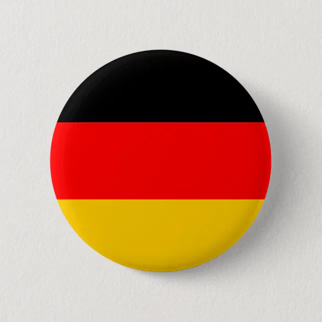 German Flag Button | Zazzle