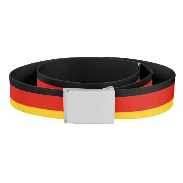 German flag canvas belt | Germany pride | Zazzle
