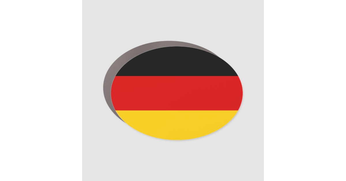 German Flag Car Magnet | Zazzle
