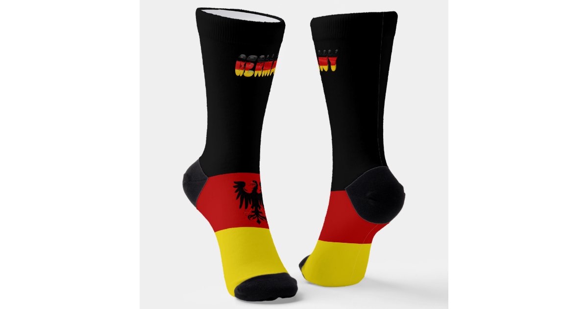 German flag-coat of arms socks | Zazzle
