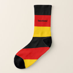 German Flag Colors Socks | Zazzle