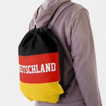 German flag drawstring bag | Germany backpack | Zazzle