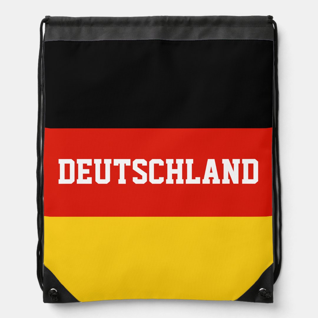 German flag drawstring bag | Germany backpack | Zazzle