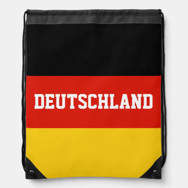 German flag drawstring bag | Germany backpack | Zazzle