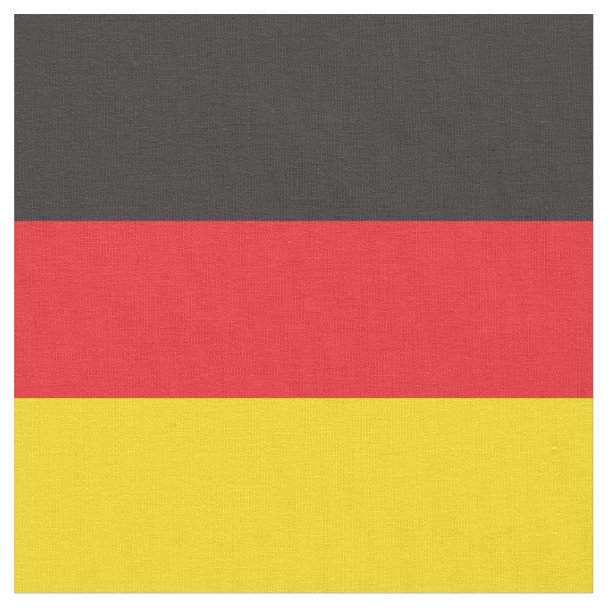 Germany | Symbols Pattern Fabric | Zazzle
