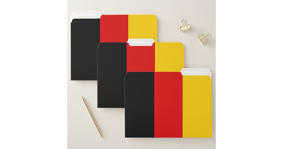 German flag file folder | Zazzle