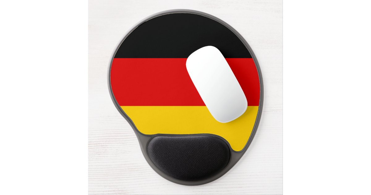 German flag gel mouse pad | Zazzle