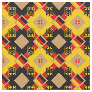Germany Flag Fabric | Zazzle.com