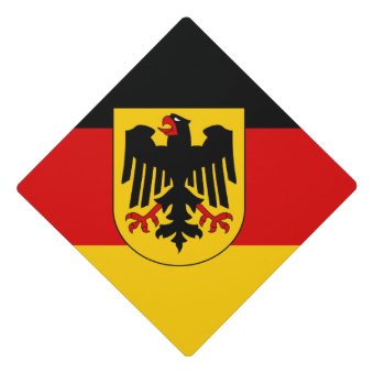 German flag graduation cap topper | Zazzle