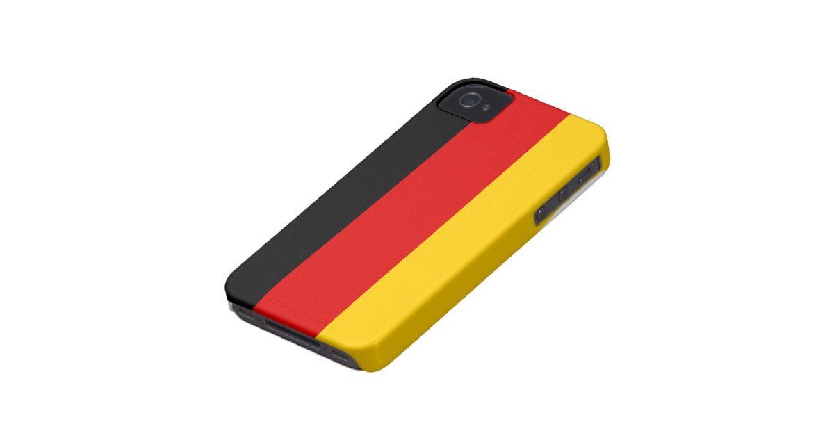 German Flag iphone 4 case | Zazzle