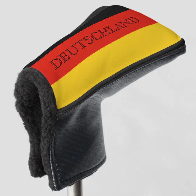 German flag of Germany custom golf head covers | Zazzle