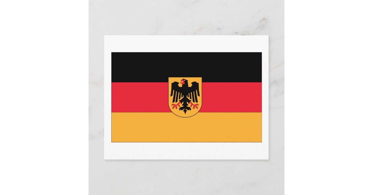 German Flag Postcard | Zazzle