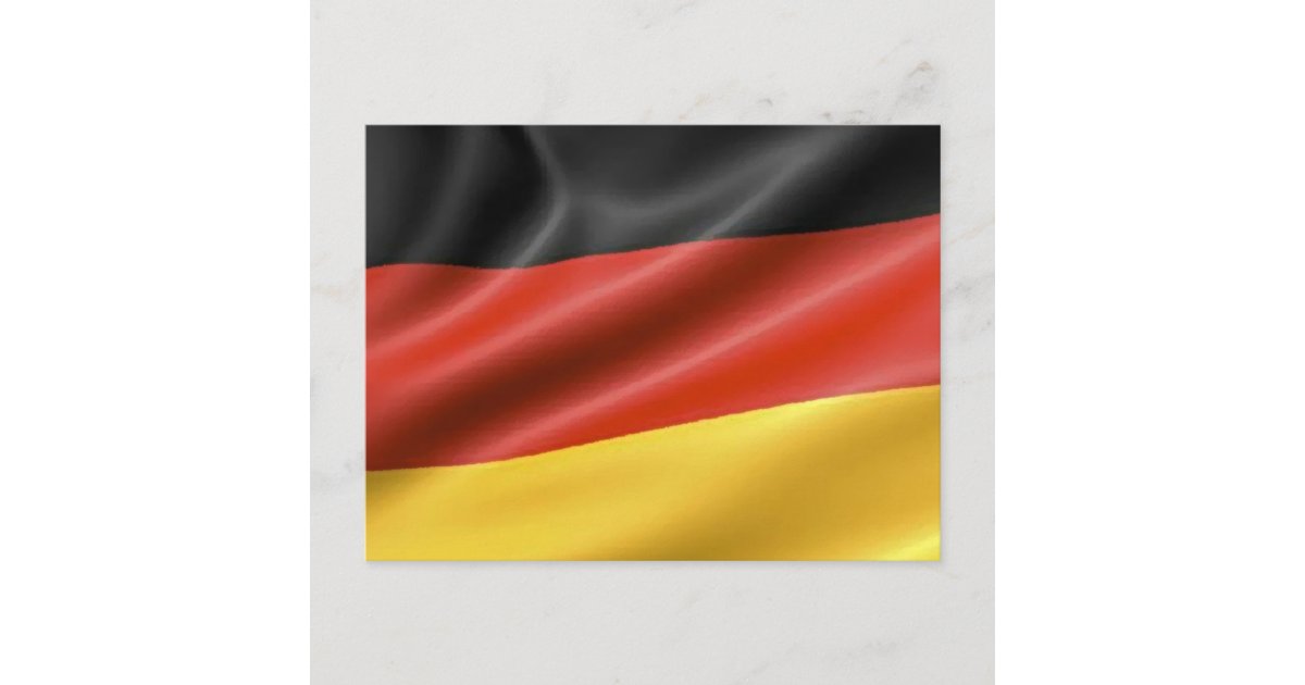 German Flag Postcard | Zazzle