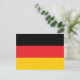 German flag postcard | Zazzle