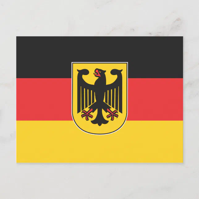 German Flag Postcard | Zazzle