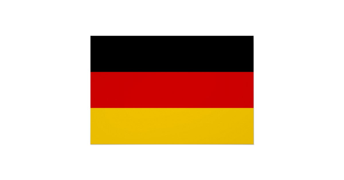 German Flag Poster | Zazzle