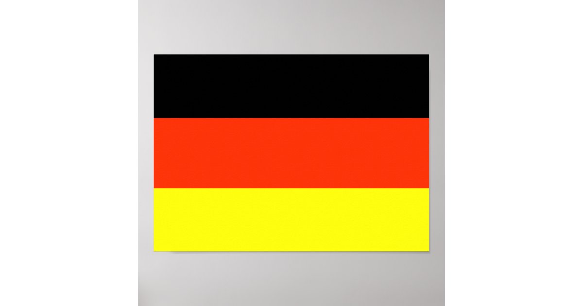 German Flag Poster | Zazzle