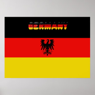 German Flag Posters & Prints | Zazzle