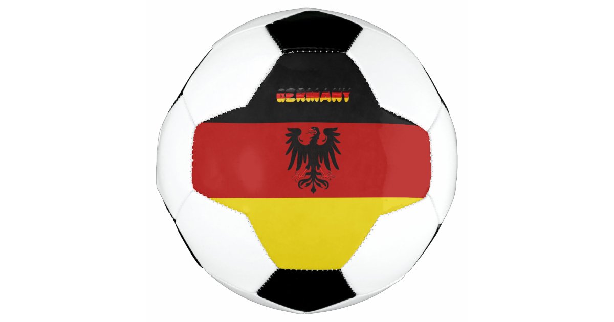 German flag soccer ball | Zazzle