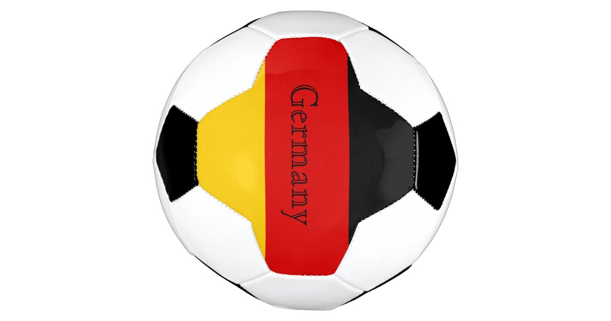 German Flag Soccer Ball | Zazzle.com