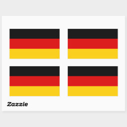 German Flag Sticker | Zazzle