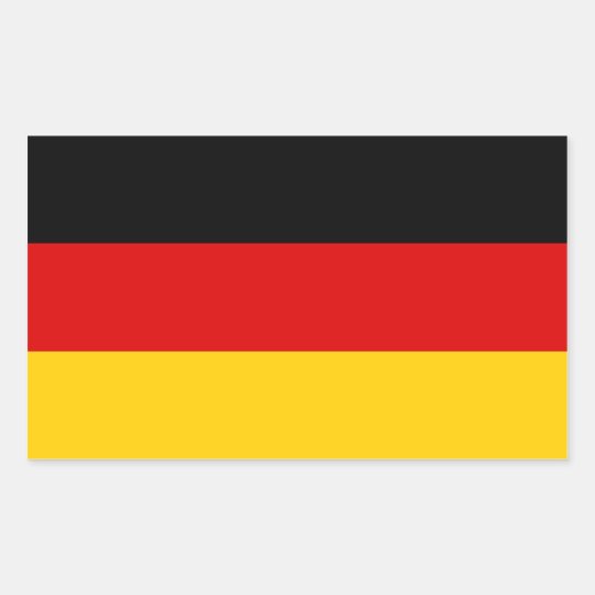 German Flag Sticker | Zazzle.com