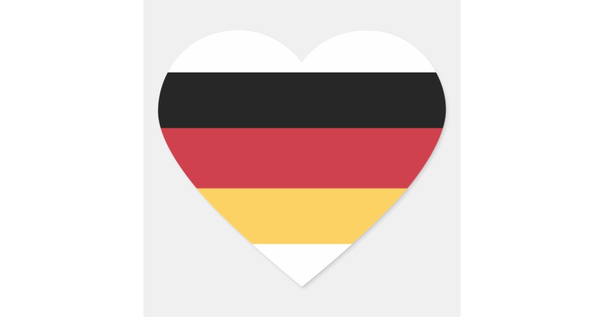 German Flag Stickers | Zazzle