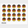 German Flag Stickers by Burton | Zazzle