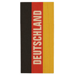 German flag USB pendrive flash drive | Germany | Zazzle