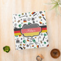 German items with Flag of Germany 3 Ring Binder | Zazzle