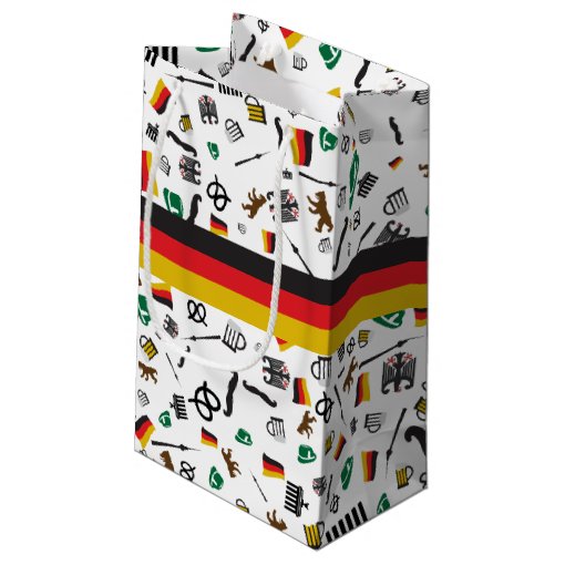German items with Flag of Germany Small Gift Bag | Zazzle