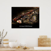 German K98k Mauser Poster | Zazzle