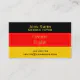German language tutor German Teacher Business Card | Zazzle