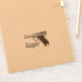 German Luger Pistol Sticker | Zazzle