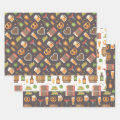 German Oktoberfest Wrapping Paper Set of 3 | Zazzle