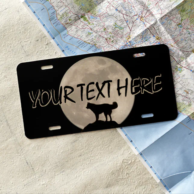 German Pointer License Custom Dog License Plate | Zazzle