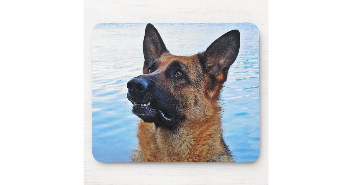 German Shepherd - Dog mouspad Mouse Pad | Zazzle