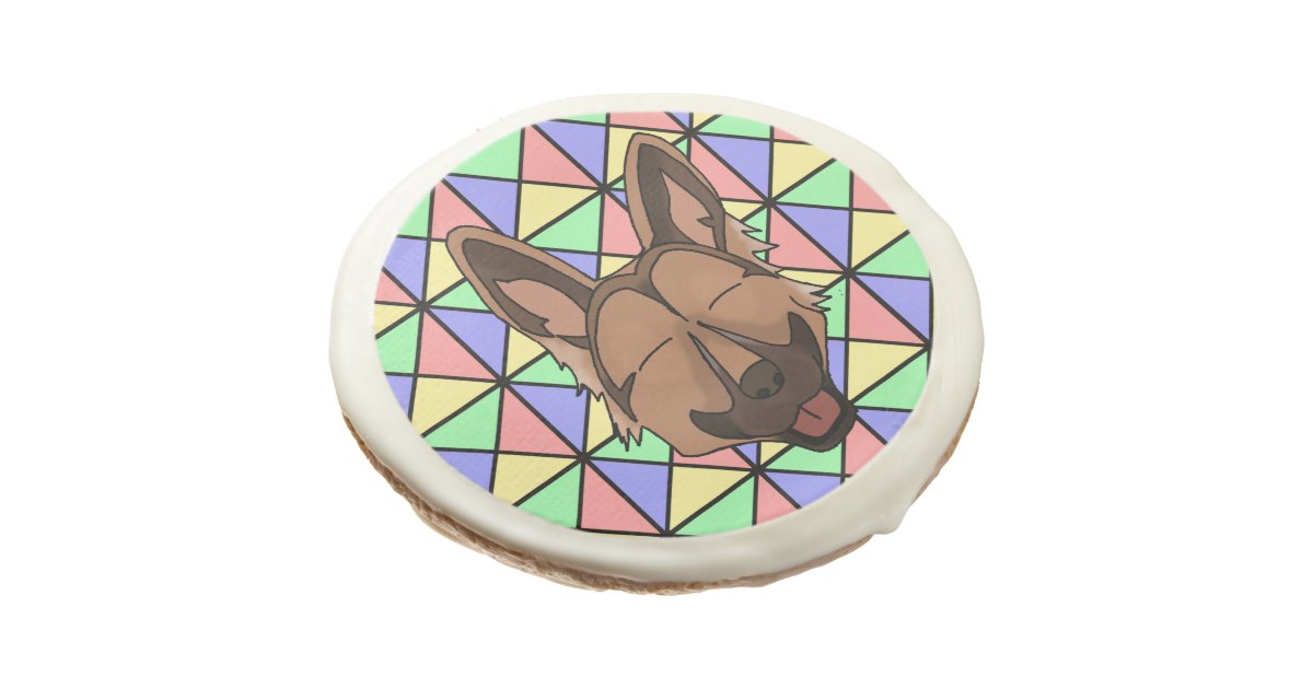 German Shepherd Dog Sugar Cookies | Zazzle